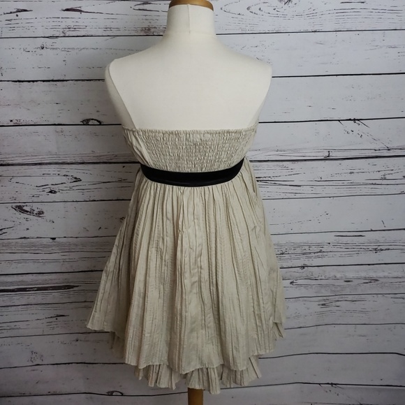 Anthropologie | Dresses | Ryu Anthropologie Crinkle Strapless Dress M ...